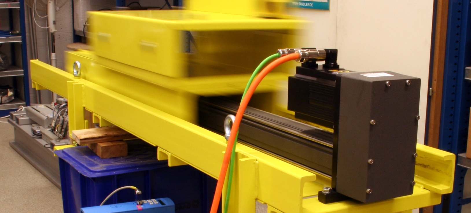 Adjustment mechanism with Exlar, Stöber and Faro - ATB Automation