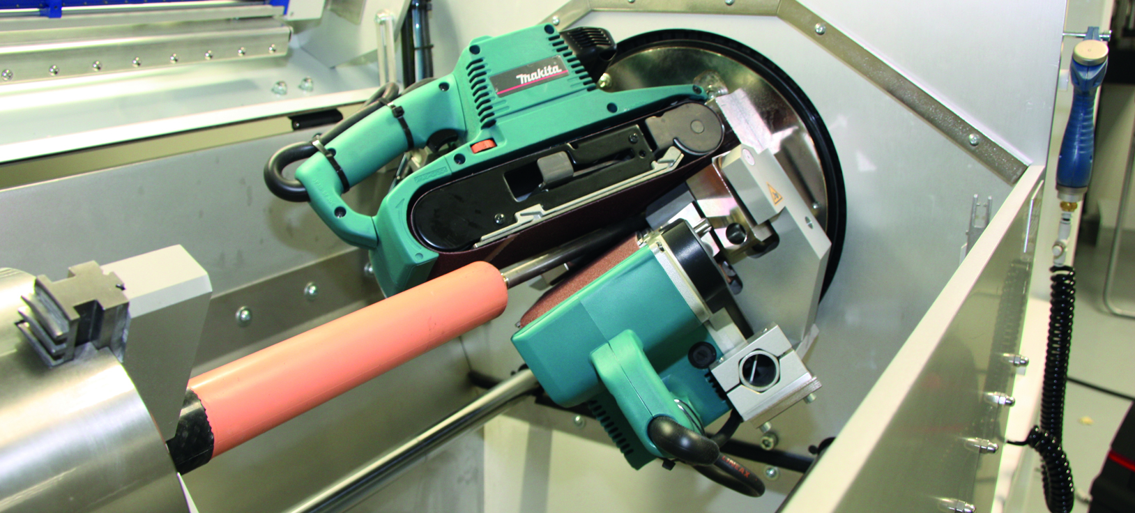 Feeding of voltage cables with Exlar electric actuators - ATB Automation