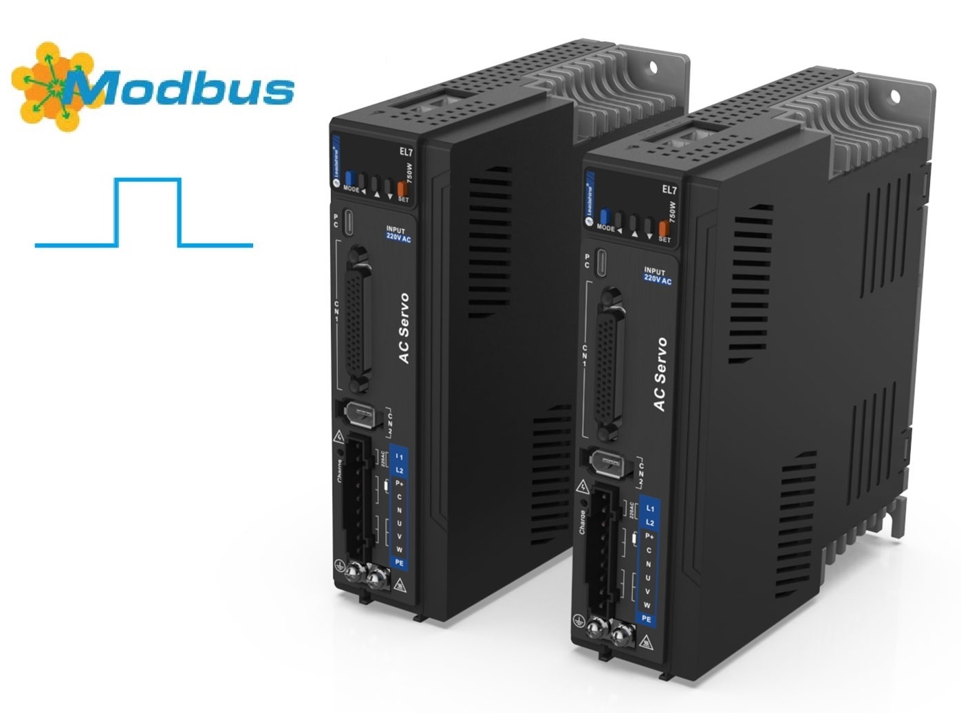 Leadshine ac servo controller with Modbus, EL7-RS - ATB Automation