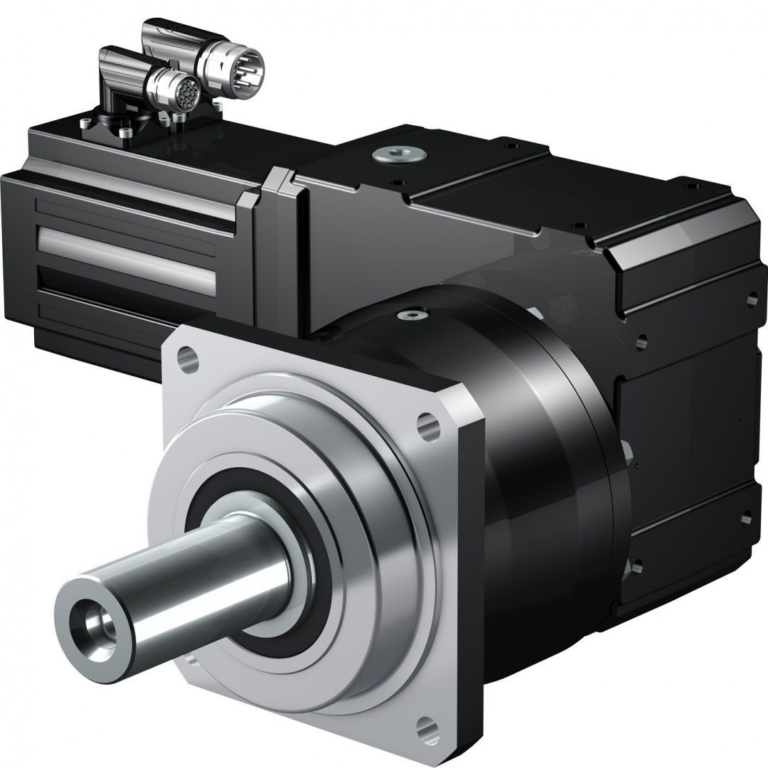 Right-angle planetary servo geared motor Stöber PK-EZ - ATB Automation