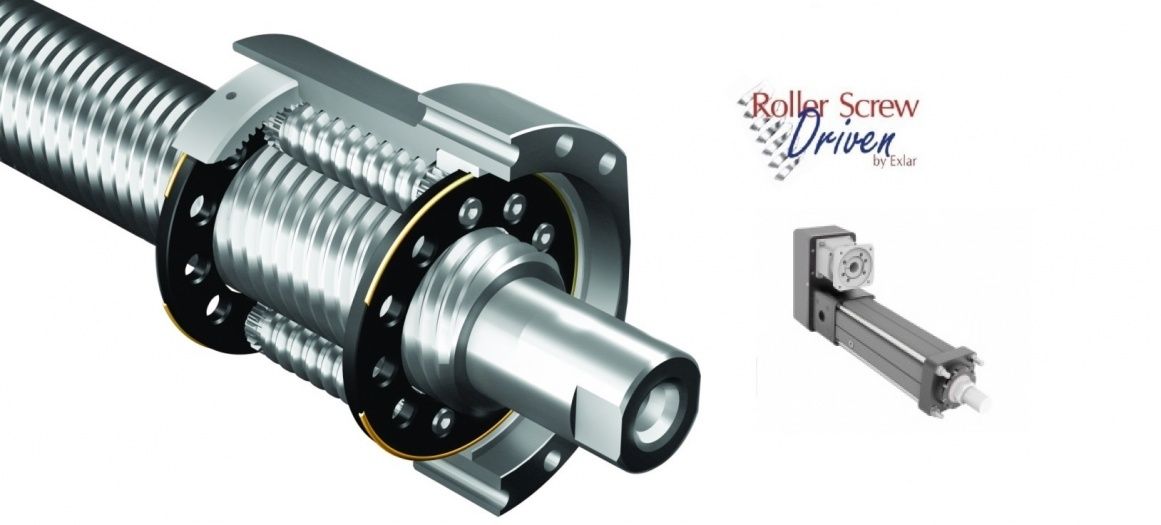 Exlar linear roller screw actuators - ATB Automation