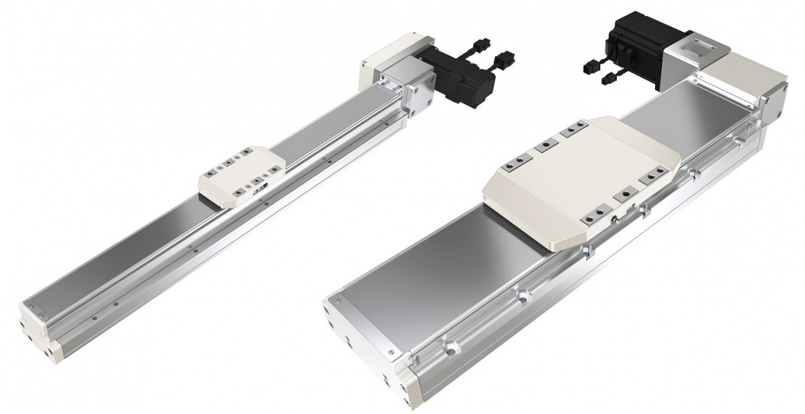 Lim-Tec linear actuator with timing belt, MB-series - ATB Automation