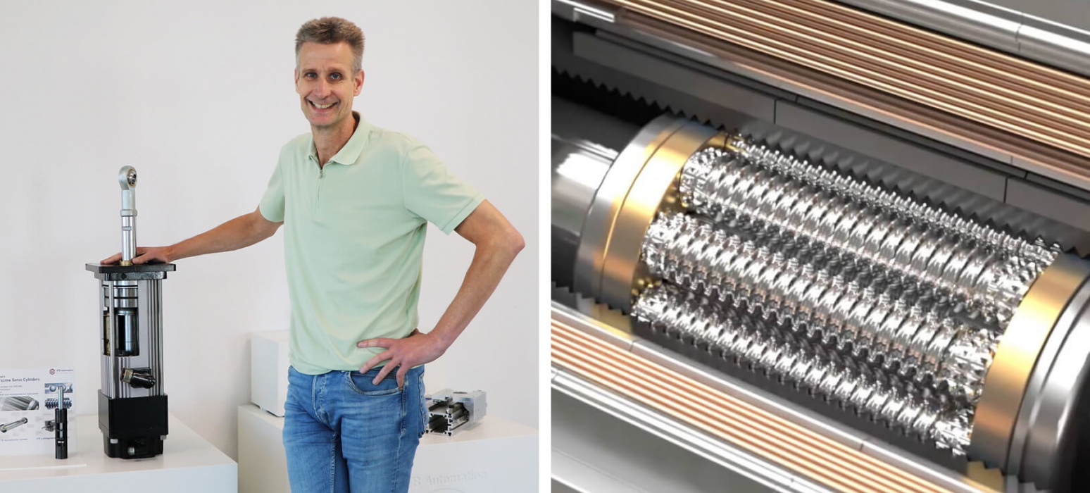 Exlar linear roller screw actuators - ATB Automation