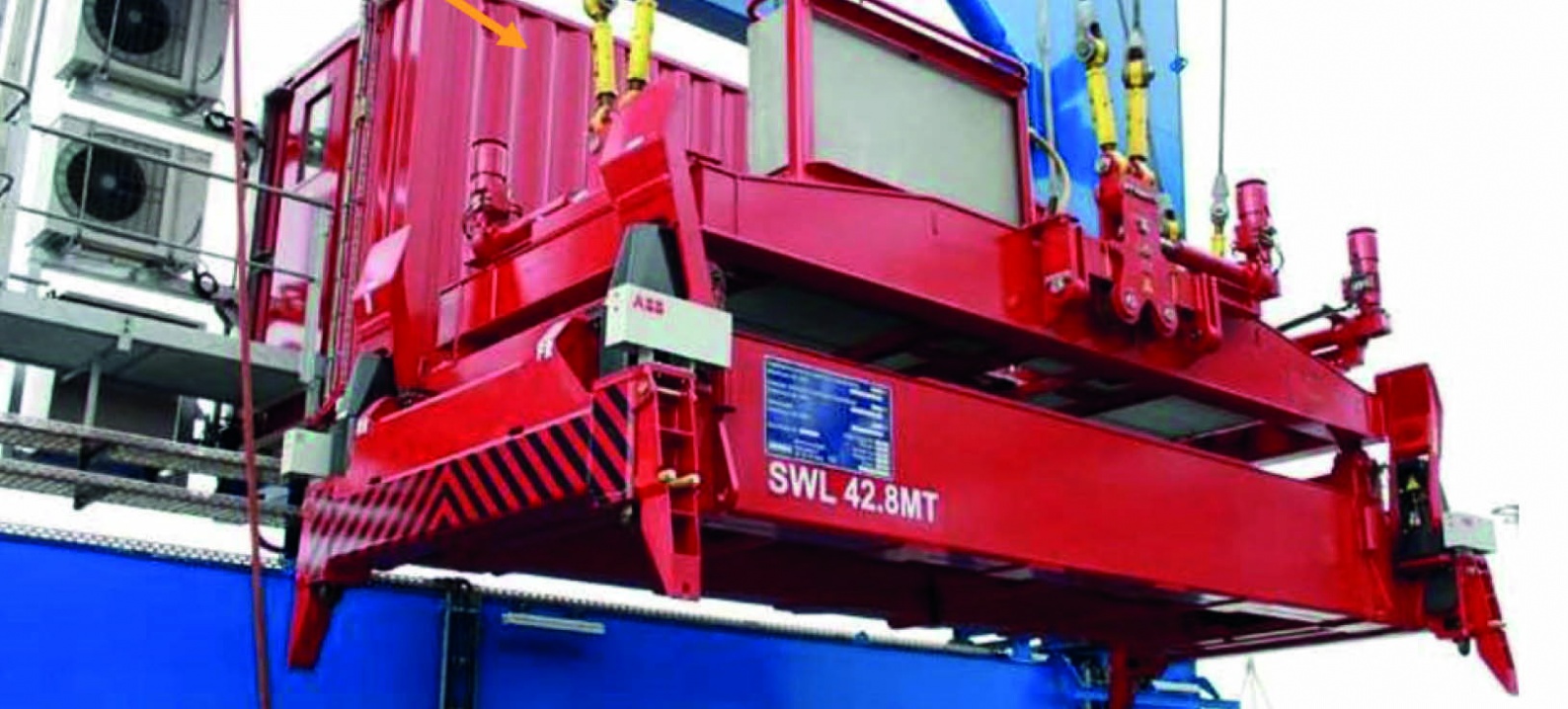 Electromechanical cylinders for container cranes - ATB Automation