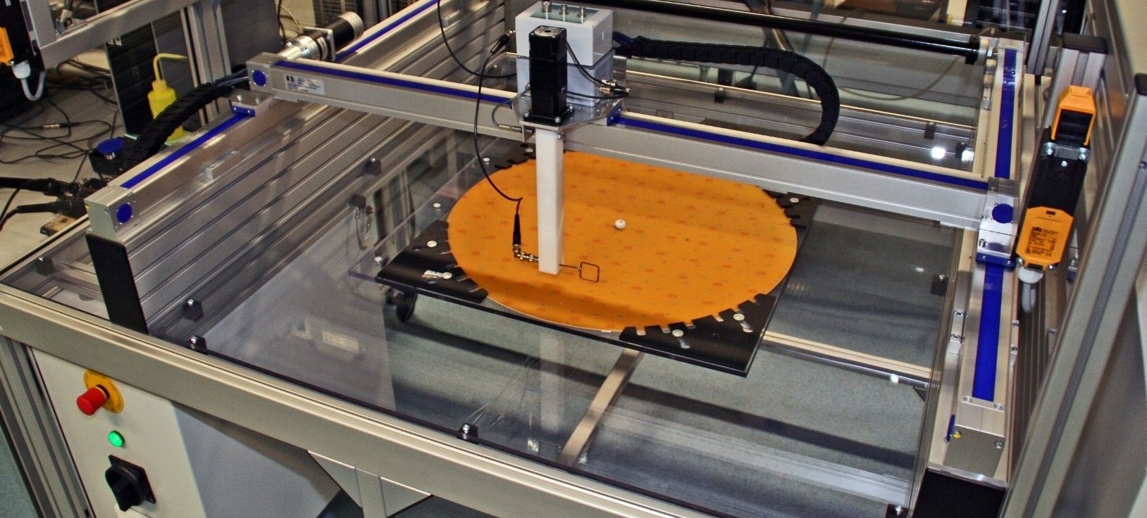 XYZ PCB scanner system with HSB and Trio Motion Technology - ATB Automation