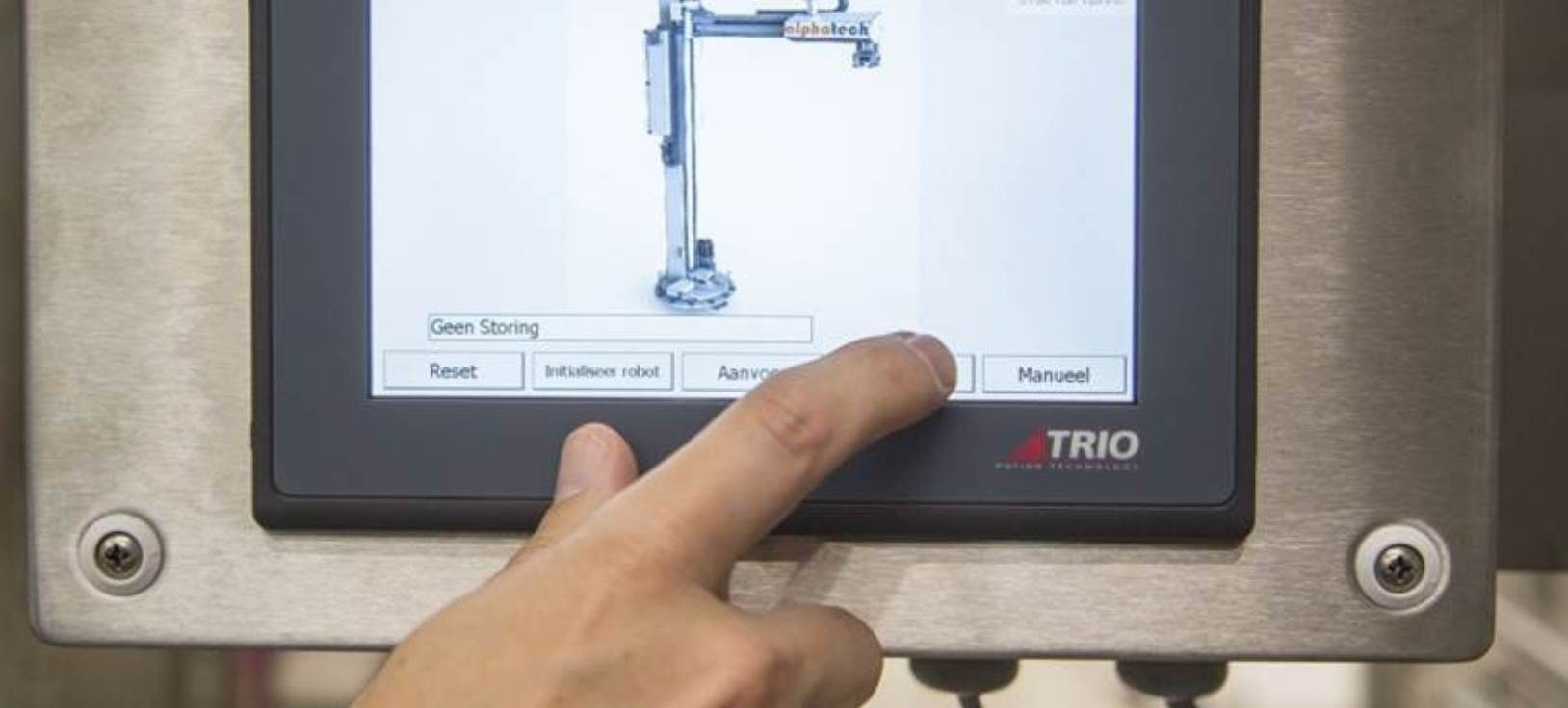 Palletizer with Trio Motion Controller, Leadshine servo and Stöber ...