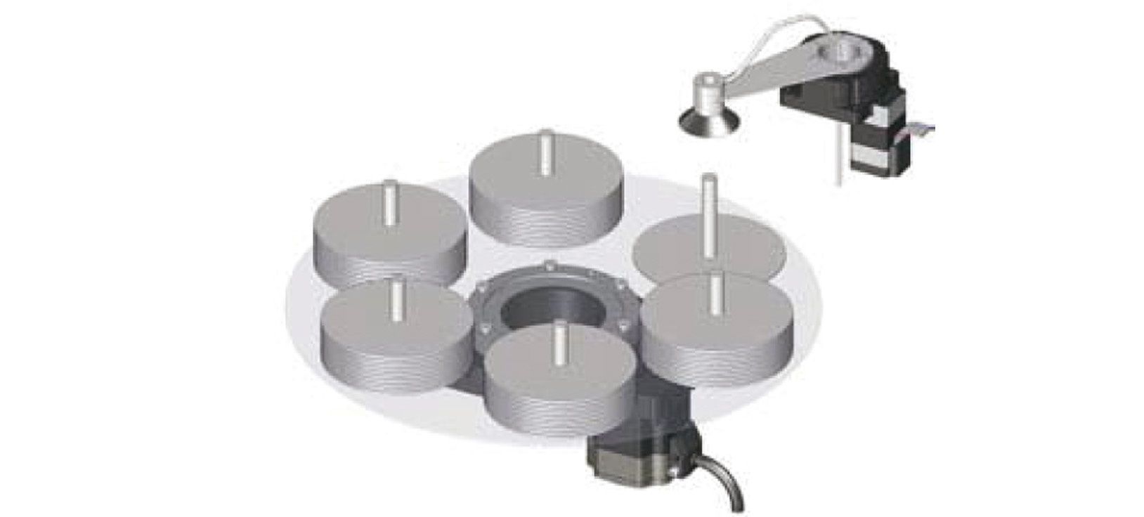 Servo driven indexing table for high axial loads - ATB Automation