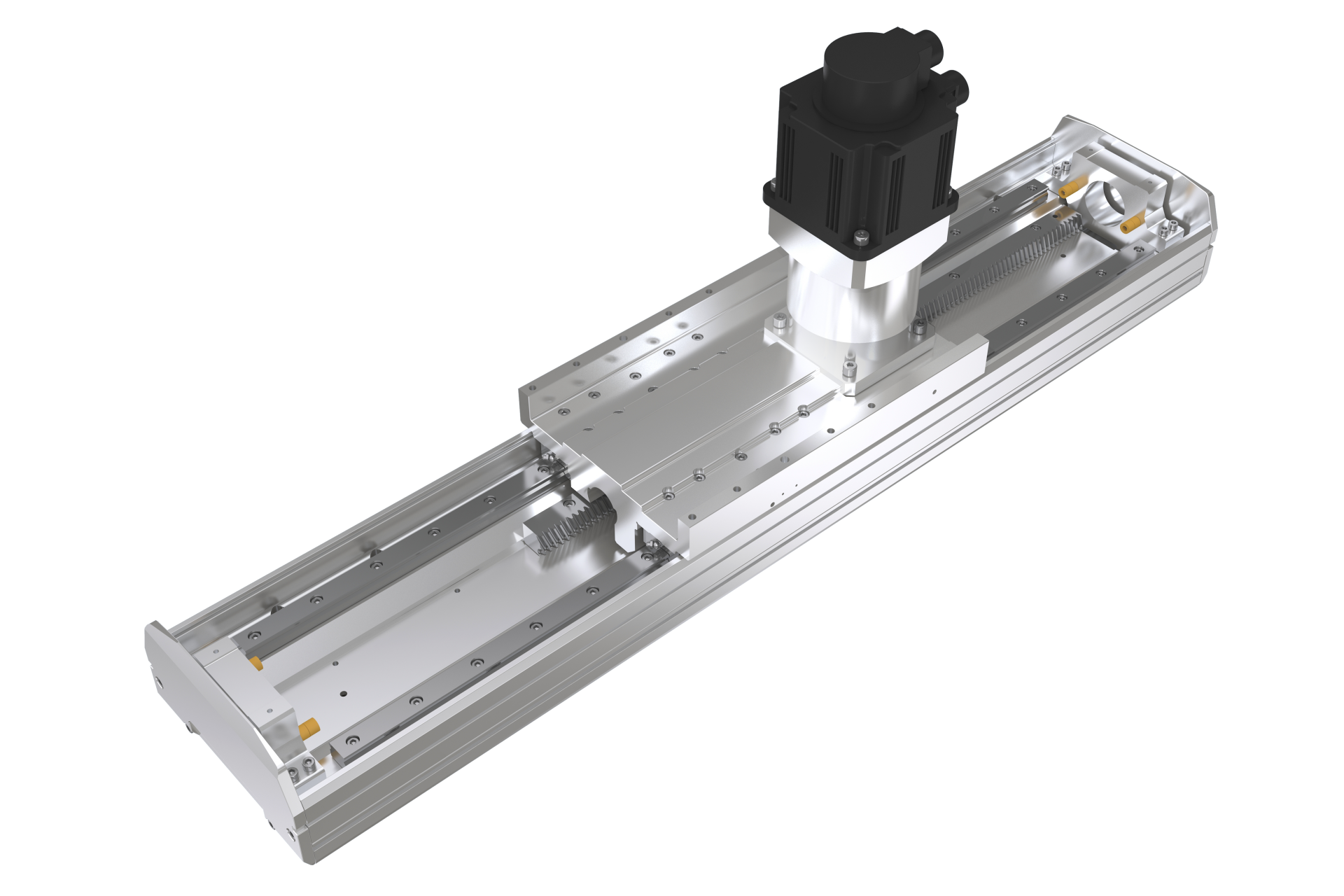 Lim-Tec lineaire actuator met tandheugel overbrenging - ATB Automation