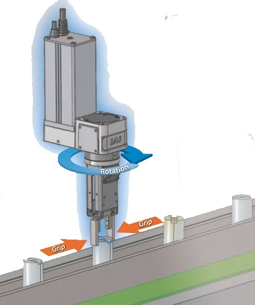 IAI rotary drive with gripper RCP6-RTCK - ATB Automation