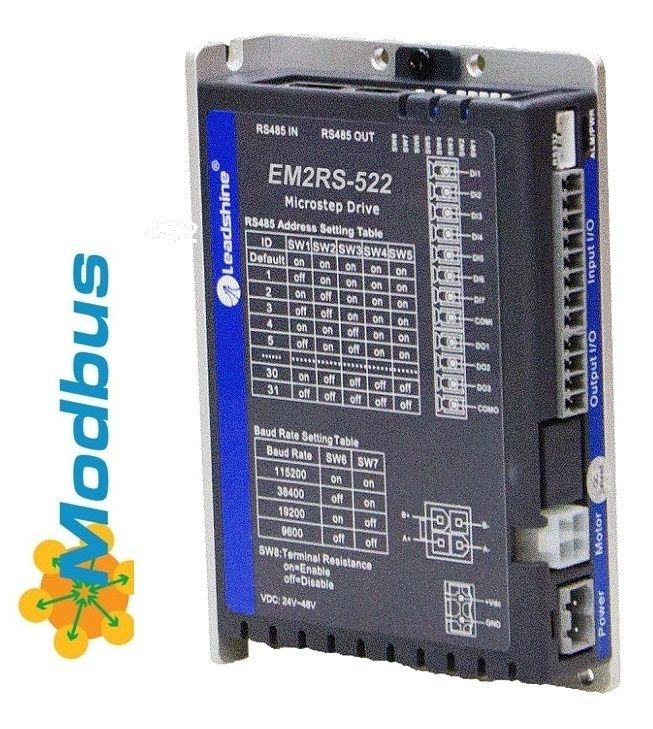 Leadshine Modbus stepper motor controller EM2RS - ATB Automation