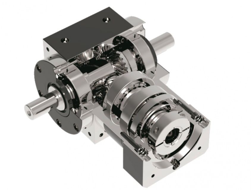 Bevel servo gearbox WAT-series, Wanshsin - ATB Automation