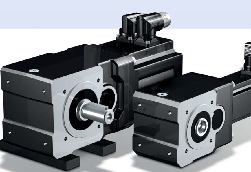 Helical bevel servo geared motors Stöber KL-EZ - ATB Automation