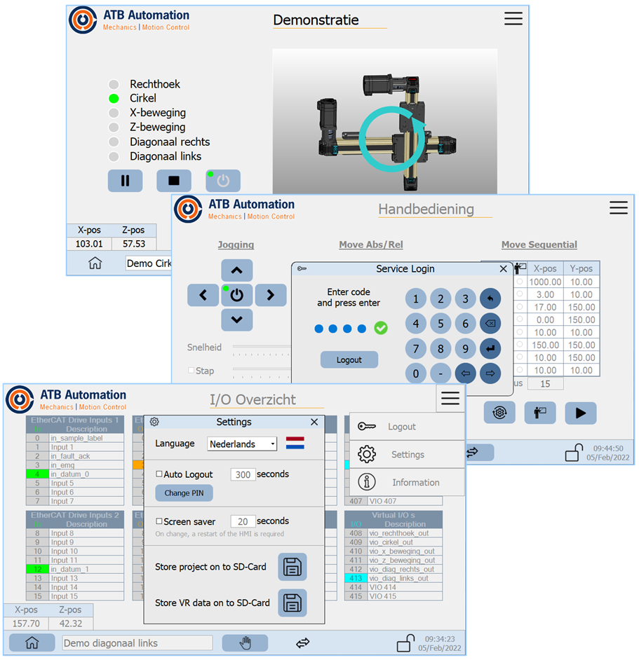 ATB Automation Template voor Trio motion projecten - ATB Automation