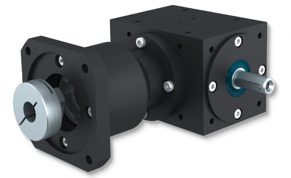 Spiral bevel gearbox with servo flange - Tandler FS2 - ATB Automation
